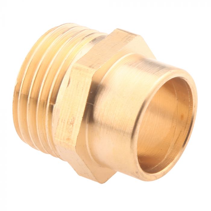 Delcop coupler male to coppper 15mmx1/2''