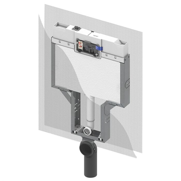 TECEbox single brick-wall construction cistern