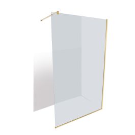 Amaro Wall Mounted Shower Screen 215233 | MacNeil | Bathroomware | Aqua ...