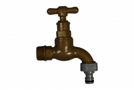 Pro-Close Bib Tap Long White 15mm | PC15BT-LW | Bib Tap | MacNeil ...